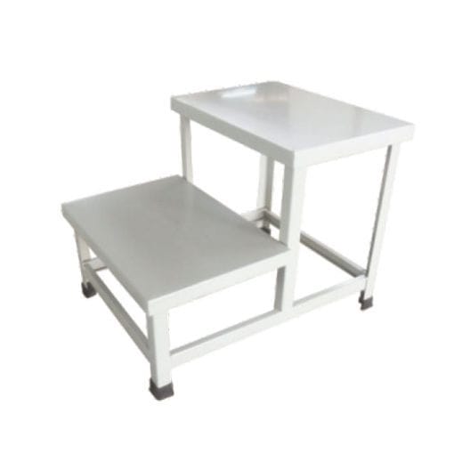 Predellino 2 gradini - Shree Hospital Equipments - in acciaio inossidabile