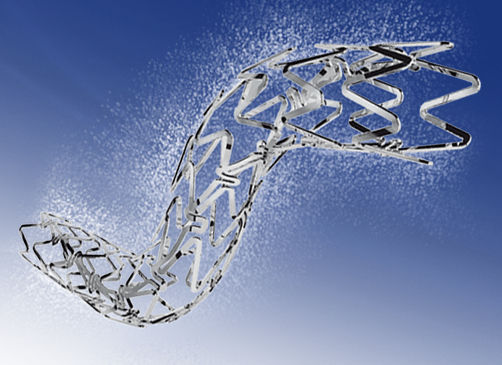 Stent periferico - Angiolite BTK - iVascular - in cobalto-cromo / per ...