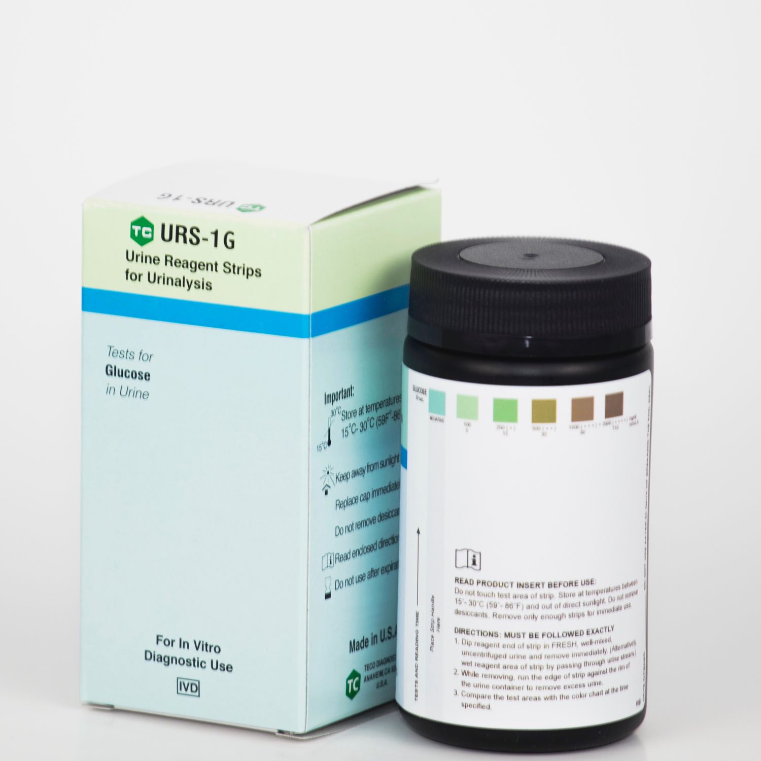 Striscia analitica per analisi di urina - URS-1G - Teco Diagnostics ...