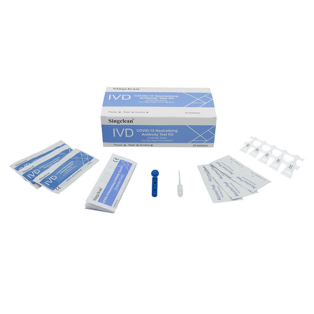 Kit di test per diagnosi COVID-19 - CN001 - Hangzhou Singclean Medical ...