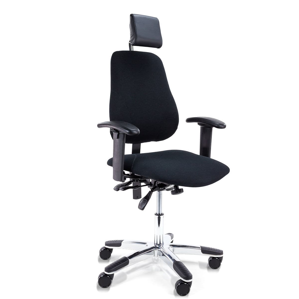 Sedia da ufficio con braccioli - 5000 - Score BV - con rotelle / ad ...