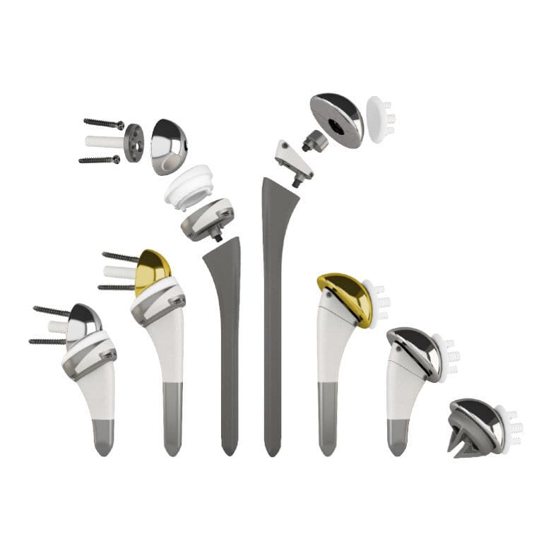 Protesi della spalla modulare - Medacta - di revisione / cementata o ...