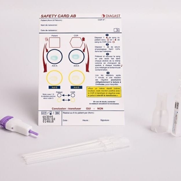 Kit di test per determinazione dei gruppi sanguigni - 790 series ...