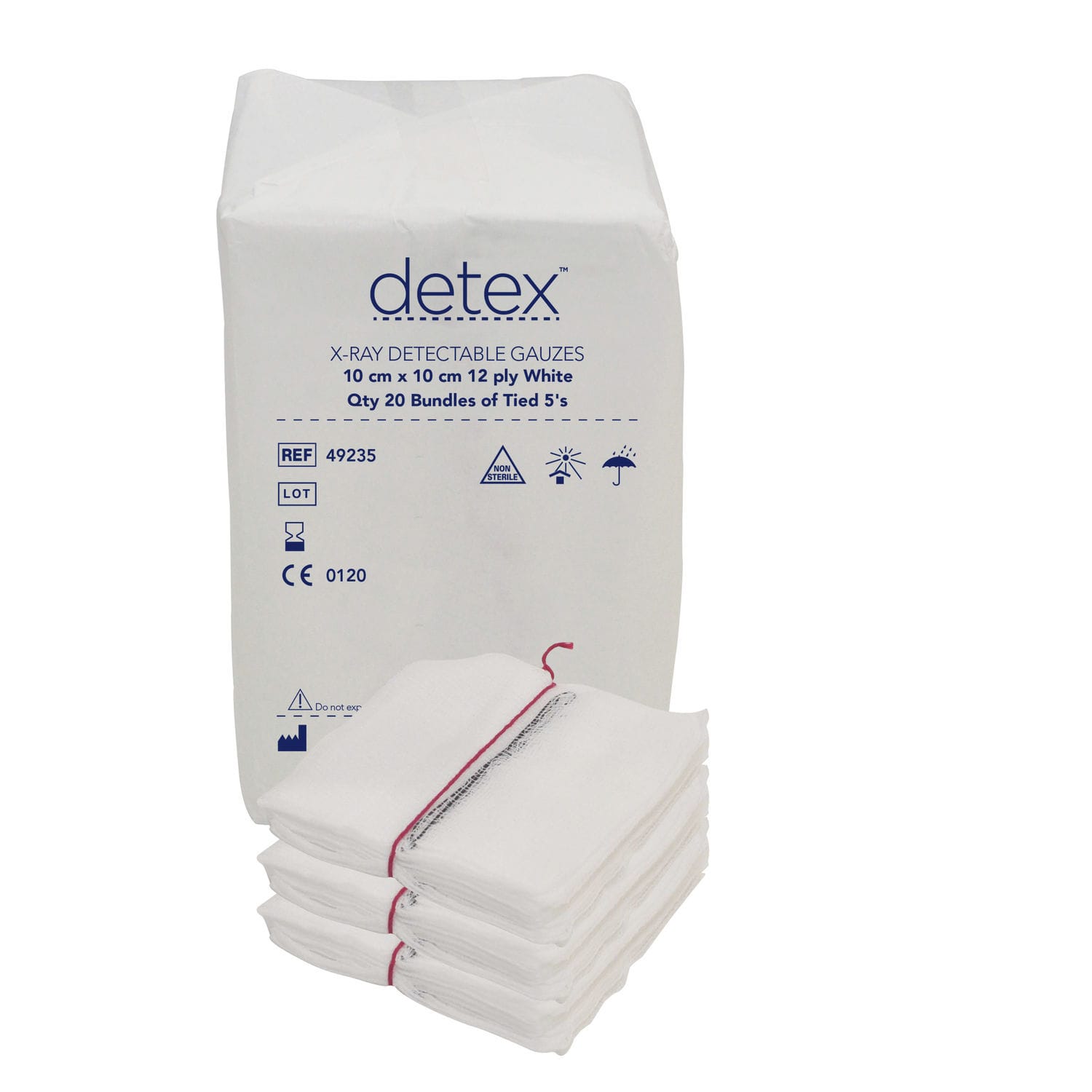 Compressa di garza in cotone - Detex™ 49325 - Vernacare - sterile