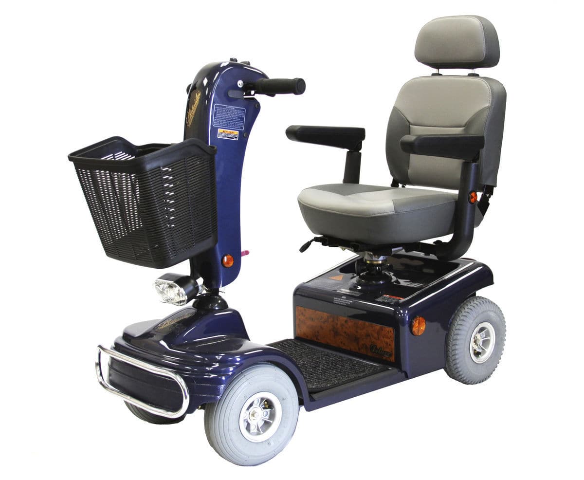 Scooter elettrico 4 ruote - Sunrunner™4 - Shoprider - con cestello