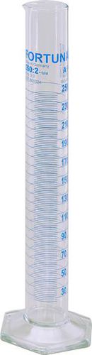 Cilindro graduato in vetro borosilicato - FORTUNA® - Poulten & Graf GmbH