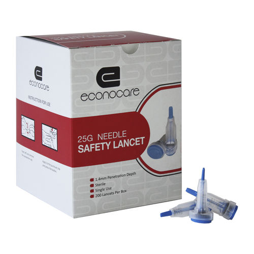 Lancetta di sicurezza - ECO-L25 - Medinox - sterile