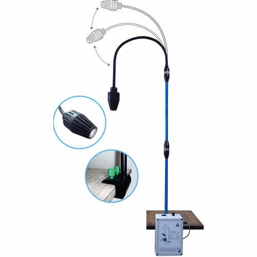 Lampada da visita a LED - Applied Optical Technologies Pvt. Ltd. - da tavolo / flessibile