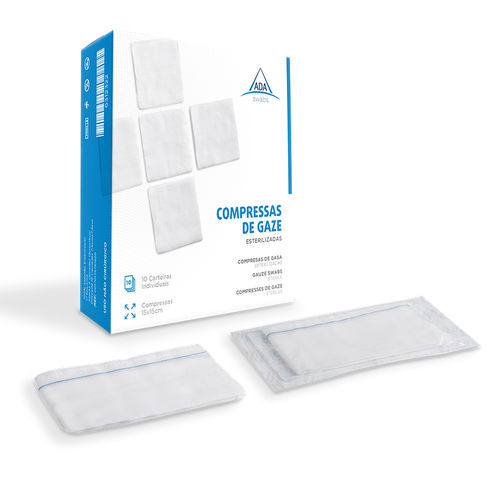 Compressa di garza in cotone - X-RAY - Albino Dias de Andrade S.A ...
