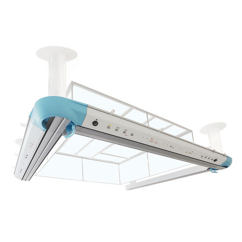 Trave tecnica - HI-CARE - TLV Healthcare - a soffitto / per terapia intensiva / modulare