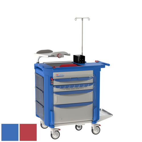 Carrello medico - LECCRP3 - InterMetro - per defibrillatore / per ...
