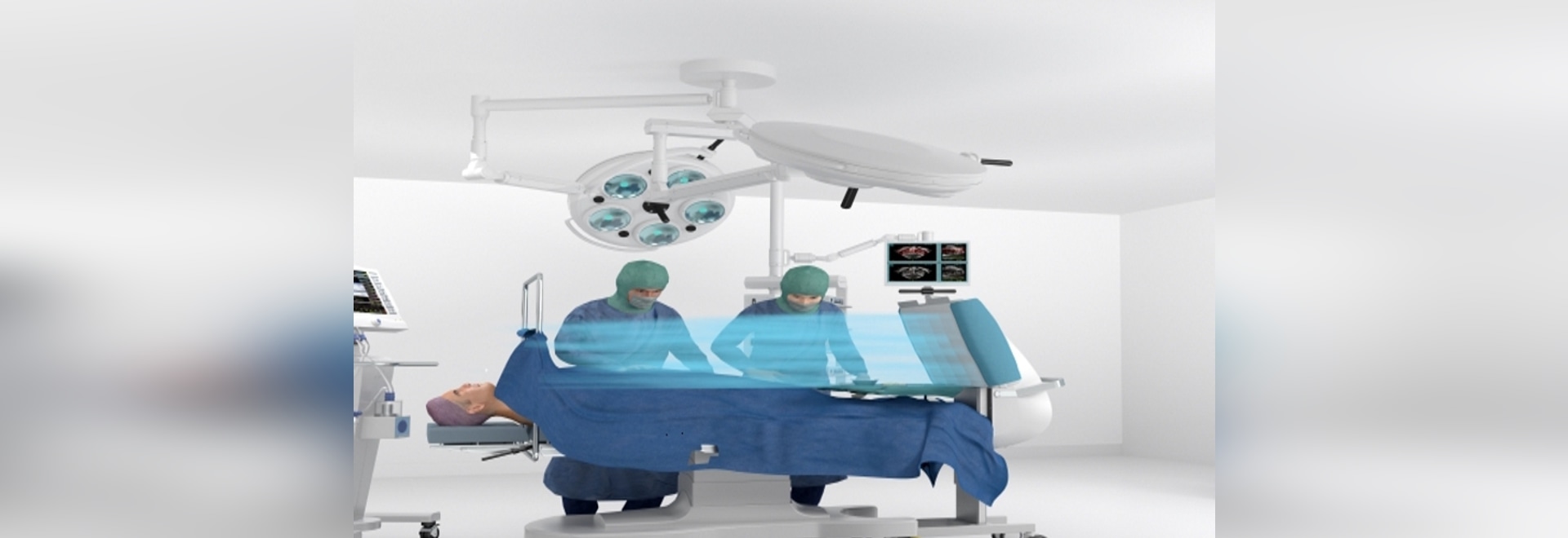 Flusso d'aria laminare portatile per sala operatoria e la sala ...