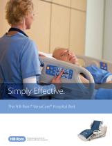 Letto medico - VersaCare® - Hill-Rom - elettrico / geriatrico / inclinabile
