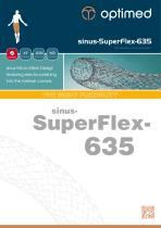 Stent periferico - SINUS-SUPERFLEX-635 - OptiMed - in nitinol / autoespandibile